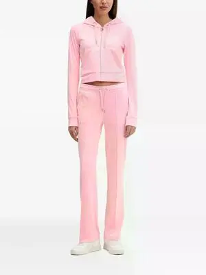 Juicy Couture Drawstring Embellished Track Pants - Pink