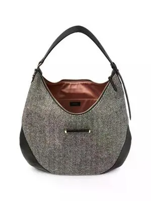 JIMMY CHOO Bar Hobo Medium Shoulder Bag