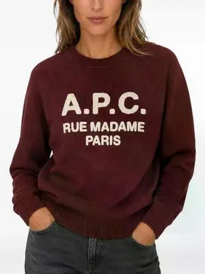 A.p.c. Logo Sweater