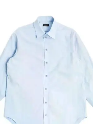 Balenciaga Standard Shirt In Baby - Blue