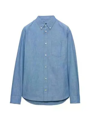 Prada Chambray Shirt - Blue