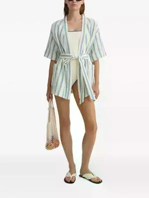 Bondi Born Mckenna Contrast-trim Swimsuit