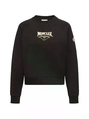 Moncler Crew-neck Sweatshirt - Black