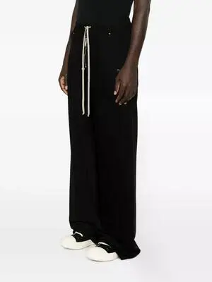 Rick Owens Geth Belas Drawstring Wide-leg Track Pants