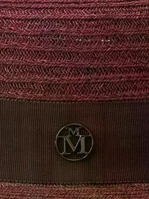 MAISON MICHEL Kiki Woven Hat