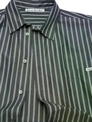 Acne Studios Striped Chest-pocket Shirt