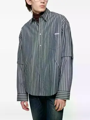 Acne Studios Striped Chest-pocket Shirt