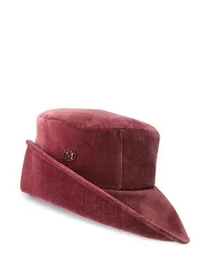 MAISON MICHEL Paulina Corduroy-texture Hat