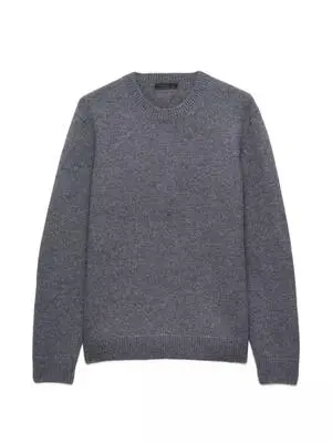 Prada Wool Crew-neck Sweater - Grey
