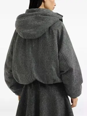 Brunello Cucinelli Donegal-knit Hooded Jacket