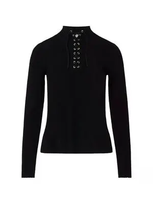 Liu Jo Sweater With Strings - Black