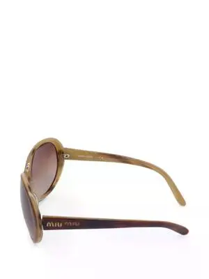 Miu Miu Gradient Oversized Sunglasses