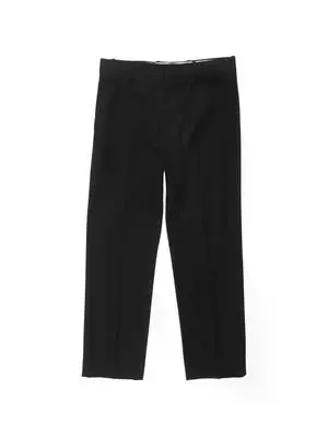 Acne Studios Pressed-crease Tailored Trousers - Black