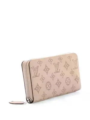 LOUIS VUITTON Zippy Wallet Mahina Leather Small Wallets - Neutrals