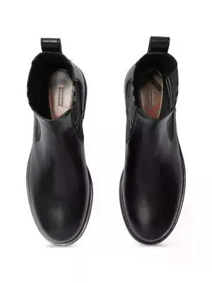Burberry Pembroke Chelsea Boots In Smooth Calfskin