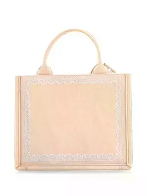 Dior Book With Strap Book Cover Canvas Small Tote Bag
