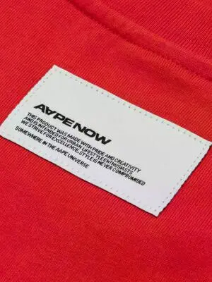 AAPE BY *A BATHING APE Logo-patch T-shirt