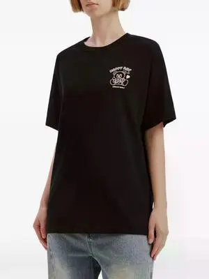 CHOCOOLATE Bear-print Cotton T-shirt