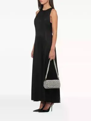 HIBOURAMA Crystal-embellished Cylindrical Shoulder Bag