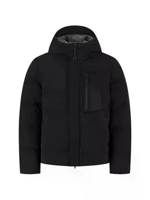 PARAJUMPERS Logo-patch Hooded Jacket - Black