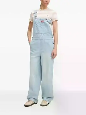 Dickies Patch-pocket Denim Dungarees