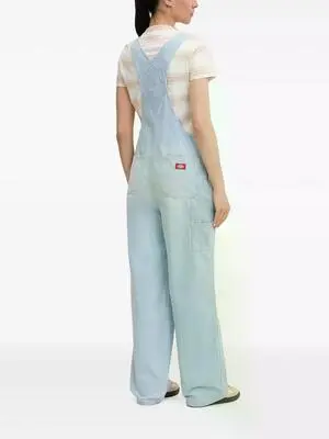 Dickies Patch-pocket Denim Dungarees