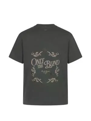 ONLY THE BLIND Maison Crest Embroidered T-shirt