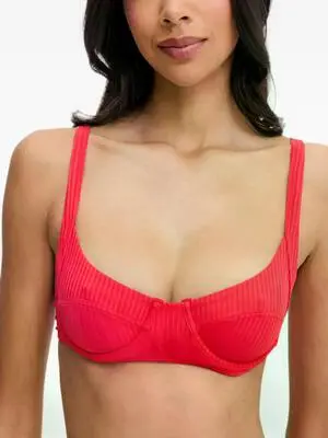 Melissa Odabash Ribbed Underwired Bikini Top