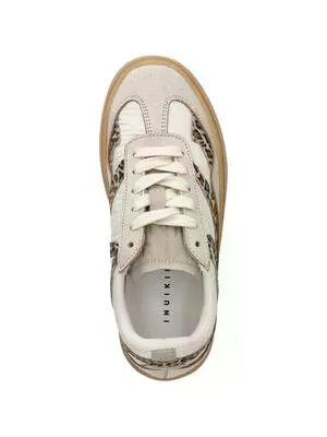 Inuikii Leopard-print Paneled Sneakers