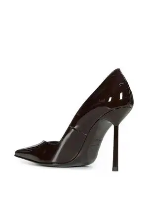 LE SILLA Vivienne Patent-finish Pointed-toe Pumps