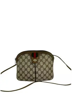 Gucci 20th Century Gg Supreme Web Crossbody Bag - Neutrals