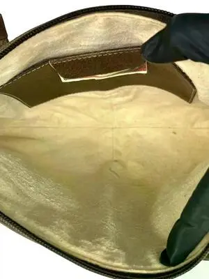 Gucci Gg Supreme Web Crossbody Bag