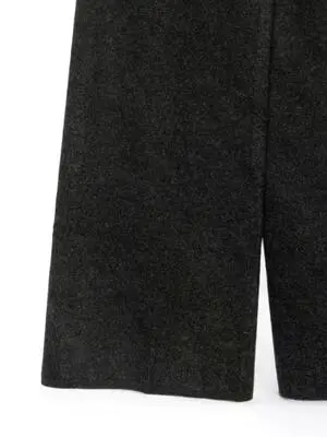 SEMICOUTURE Virgin Wool Wide-leg Trousers