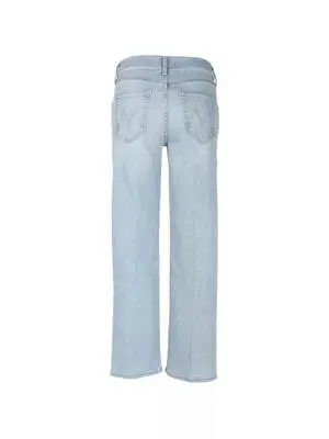 MOTHER The Mid Rise Rambler Zip Ankle Jeans