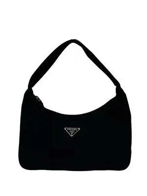 Prada 2000-2013 Tessuto Handbag - Black