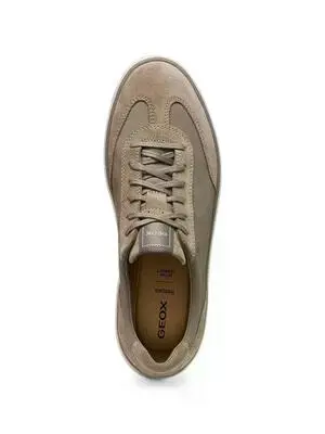 Geox Actif X4 Suede-panelled Sneakers