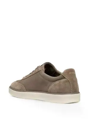 Geox Actif X4 Suede-panelled Sneakers