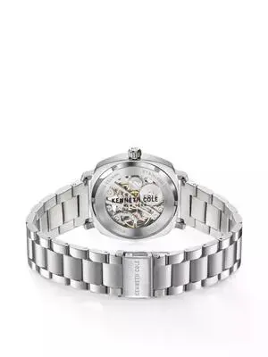 KENNETH COLE Skeleton Dial Cushion Case 42mm Watch