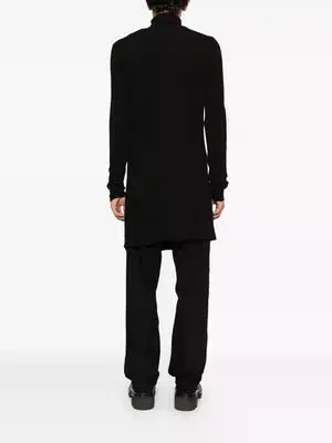 LEON EMANUEL BLANCK Zip-up Waffle-knit Coat