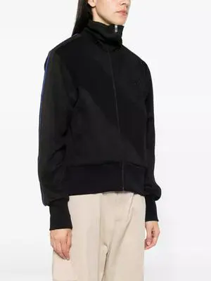 WALES BONNER Side-stripe Zip-up Sweatshirt