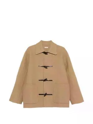 LAMRONS Toggle-fastening Coat - Neutrals