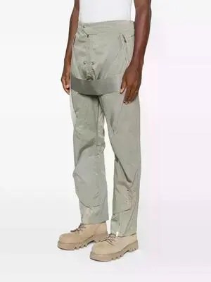 Rick Owens Webbing Strap Zipped Cuff Trousers
