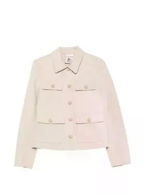 SEMICOUTURE Button-up Wool Jacket