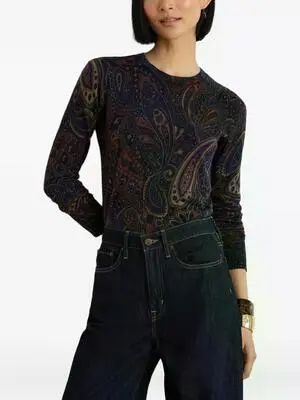 Ralph Lauren Paisley-print Sweater