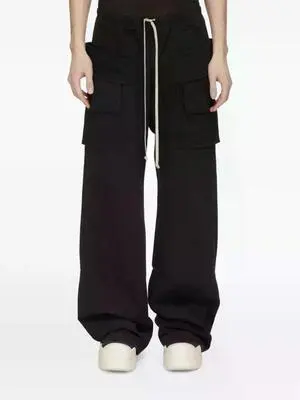 Rick Owens Quilted-pocket Cargo Pants