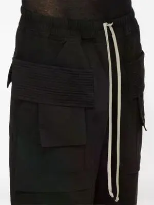 Rick Owens Quilted-pocket Cargo Pants