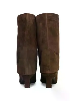 THE SELLER Pointed-toe Suede Boots