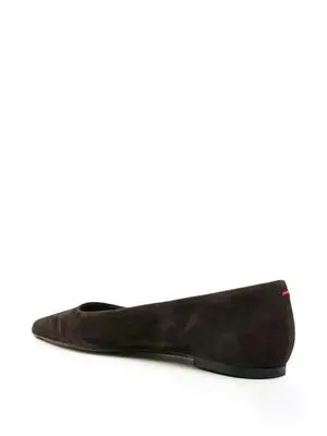 AeydĒ Cassy Pointed-toe Pumps - Brown