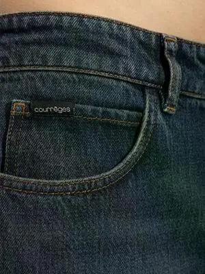 COURREGES Denim Hammer Baggy Pants