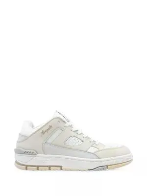Axel Arigato Area Lo Perforated Panelled Sneakers - Neutrals